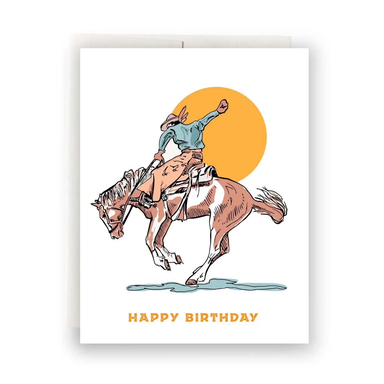 Cowboy Birthday Greeting Card | Head West Bozeman | Bozeman, Montana ...