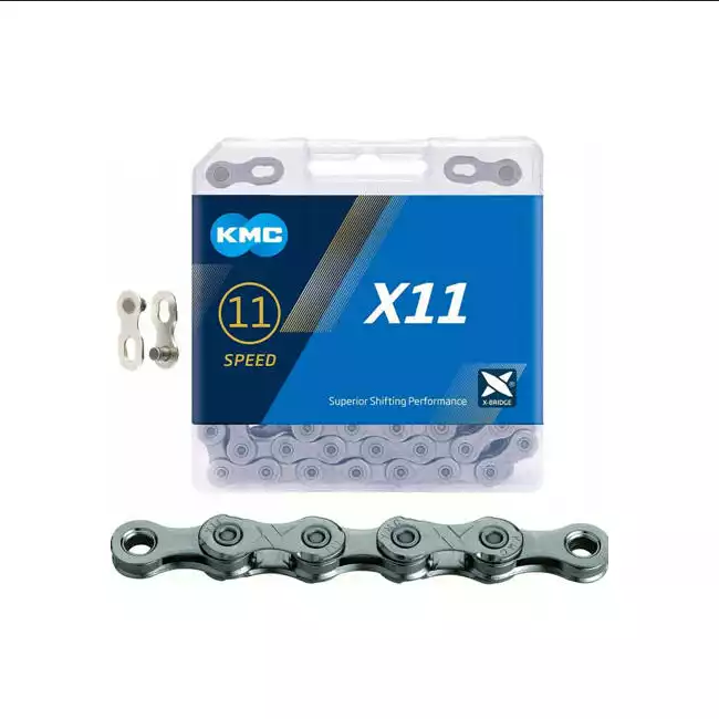 KMC CHAIN KMC X11, 118L, 11s BK/SL - Big Wheel Cycles USA