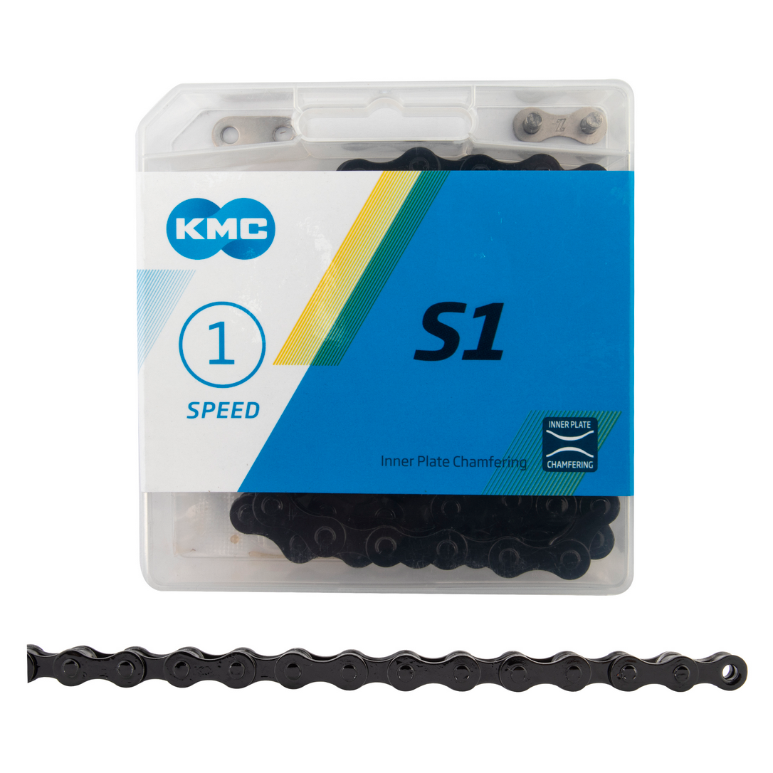 KMC CHAIN KMC S1 1s BK 112L - Big Wheel Cycles USA