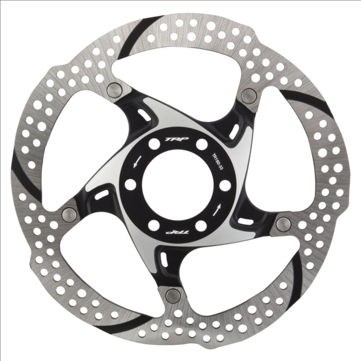 BRAKE PART TRP DISC ROTOR 160mm 6b BK 2pc w/BOLTS - Big Wheel Cycles USA