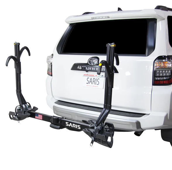 Saris SARIS SUPERCLAMP EX 2-BIKE RACK 1-1/4" or 2" HITCH - Big Wheel ...