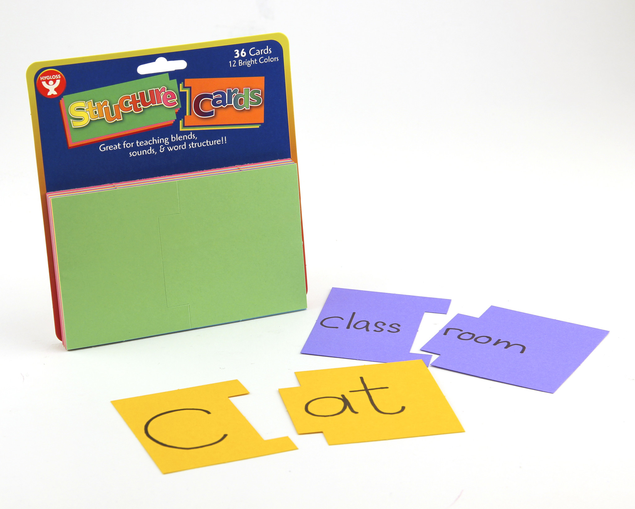STRUCTURE CARDS 12 COLORS - Creative Kids
