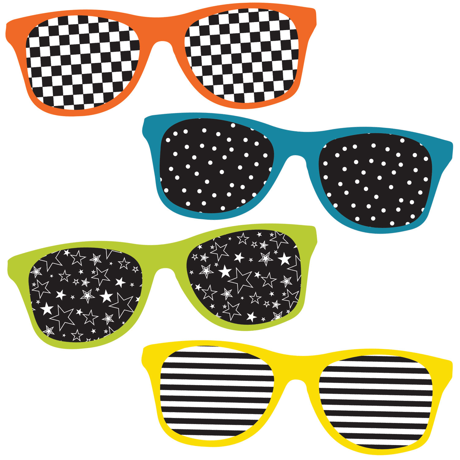 MINI CUT OUT: SUNGLASSES - Creative Kids