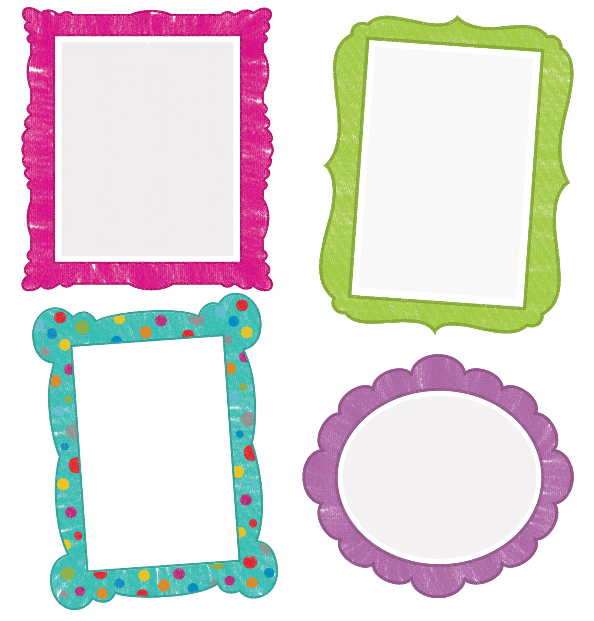 CUT OUT: CHALKBOARD FRAME - Creative Kids
