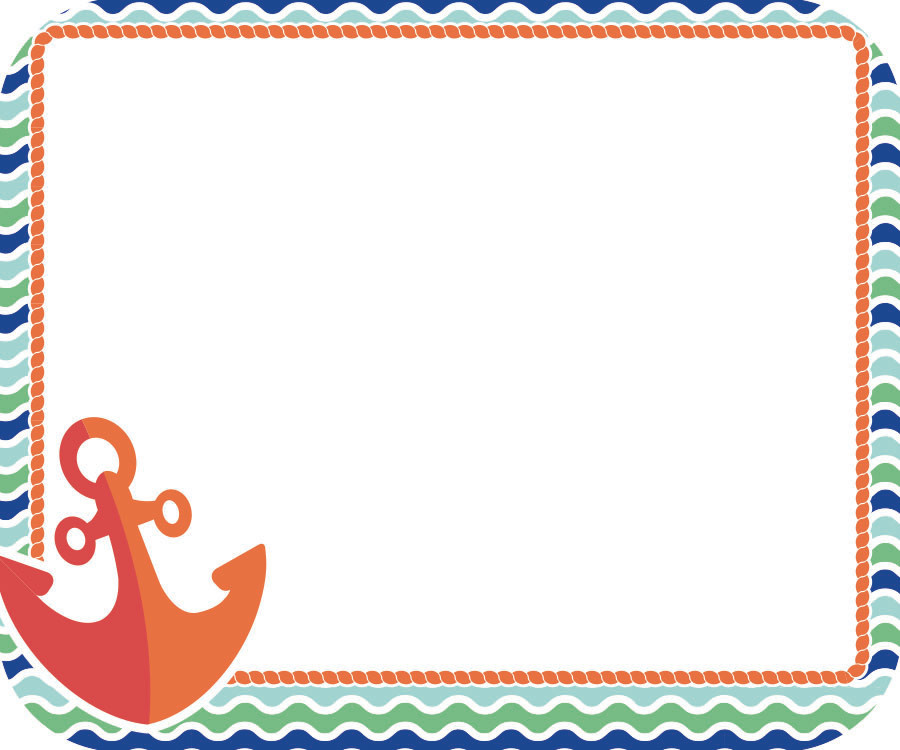 NAME TAGS: ANCHORS - Creative Kids