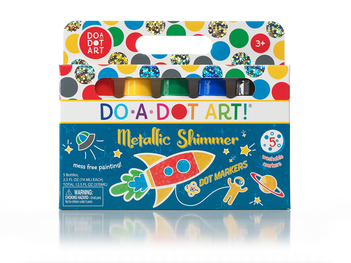 DOT ART SET: METALLIC SHIMMER - Creative Kids