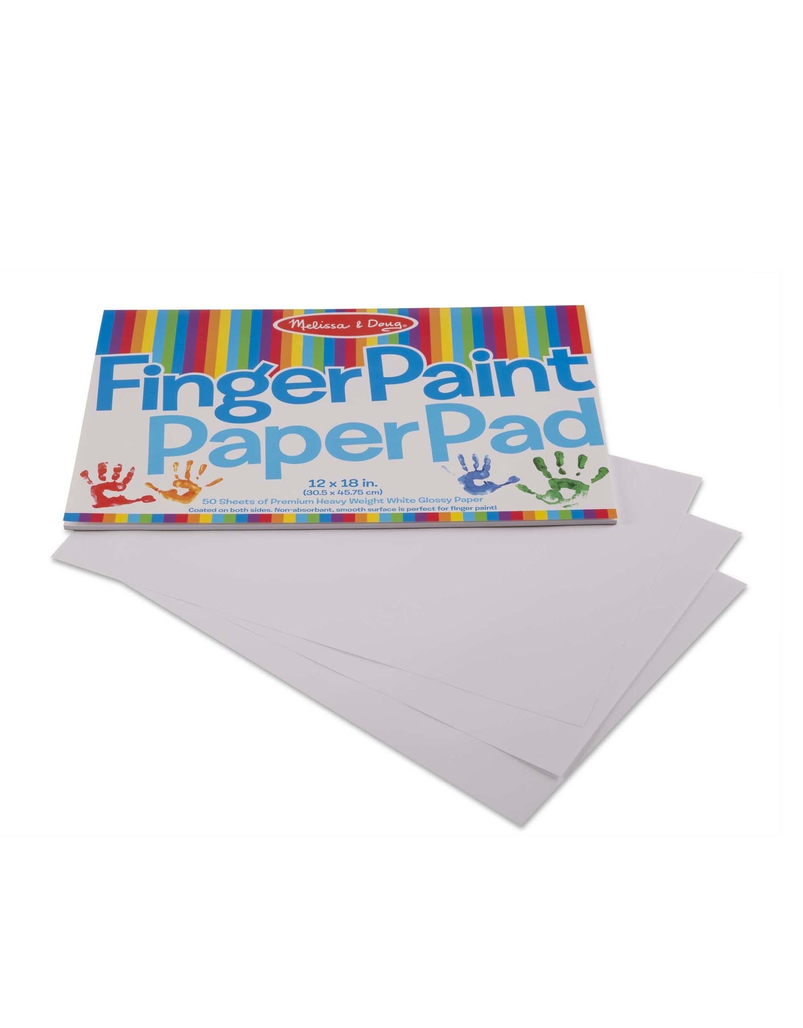 FINGER PAPER PAD-50 SHEET - Creative Kids
