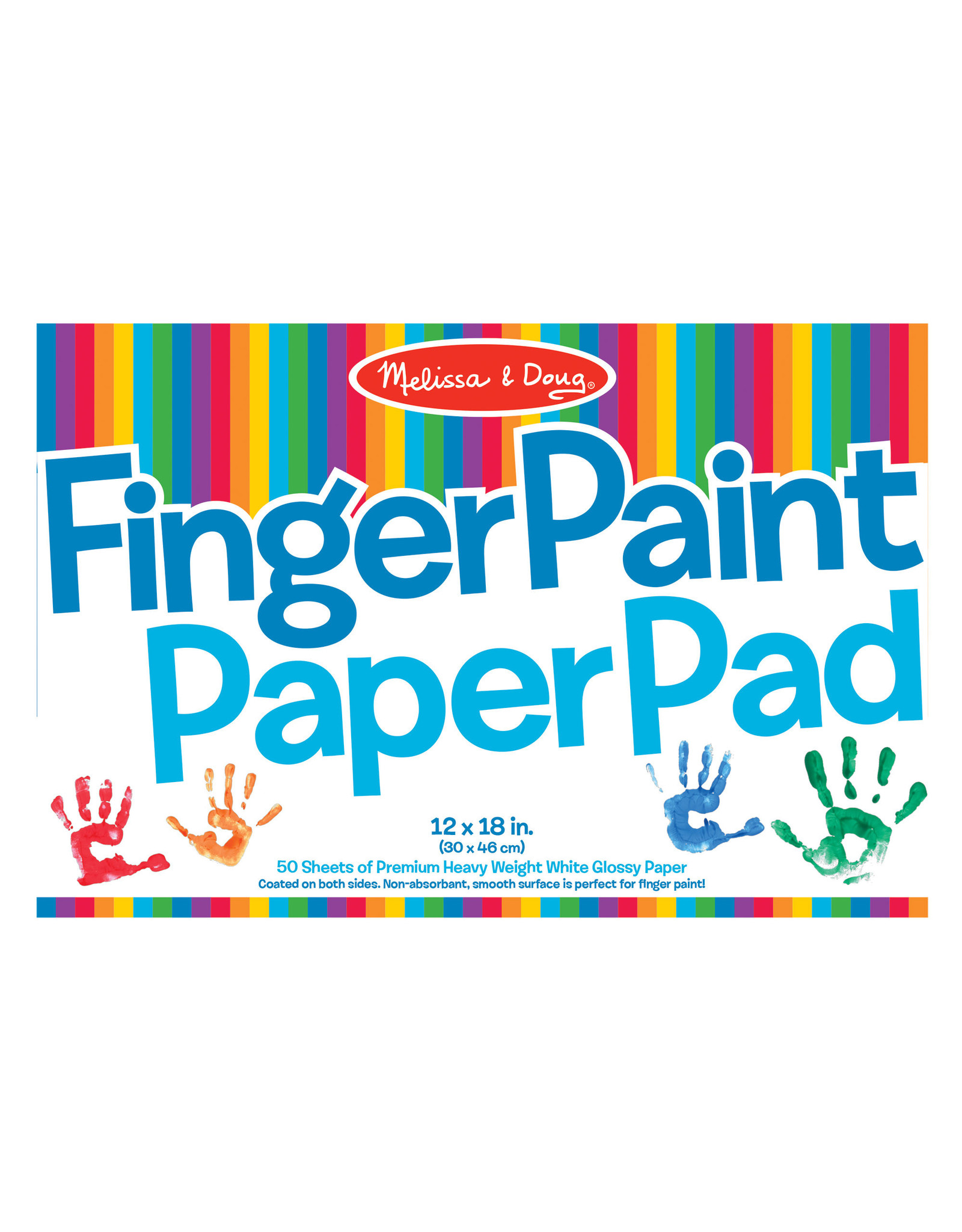 FINGER PAPER PAD-50 SHEET - Creative Kids