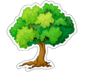 TREE CUT OUT-4.5" - Creative Kids