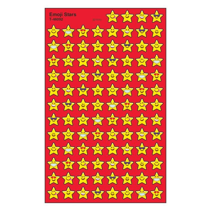 STICKER: EMOJI STARS 8 SHEETS - Creative Kids