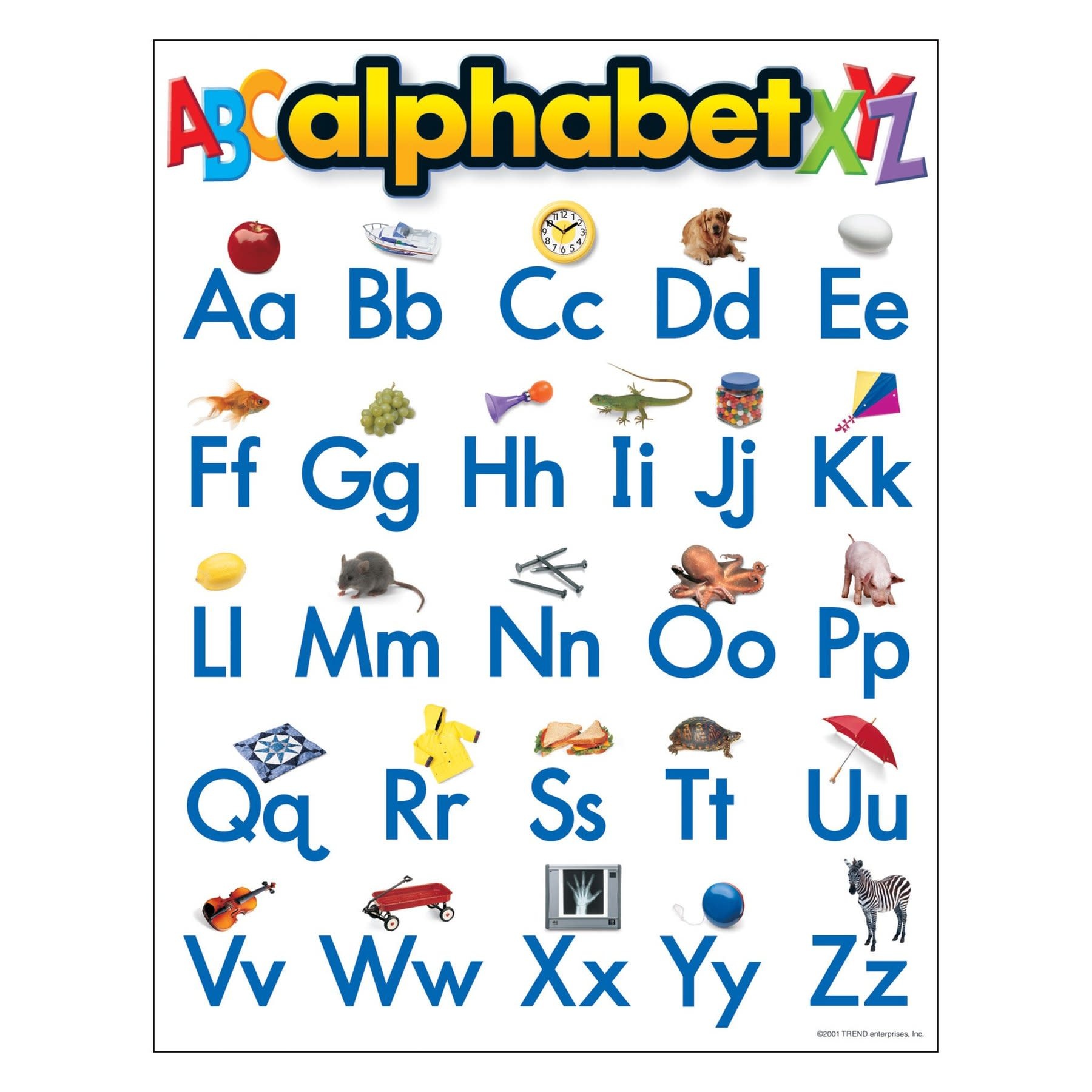 LEARNING CHART: ALPHABET - Creative Kids