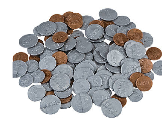 PLASTIC COINS - Creative Kids