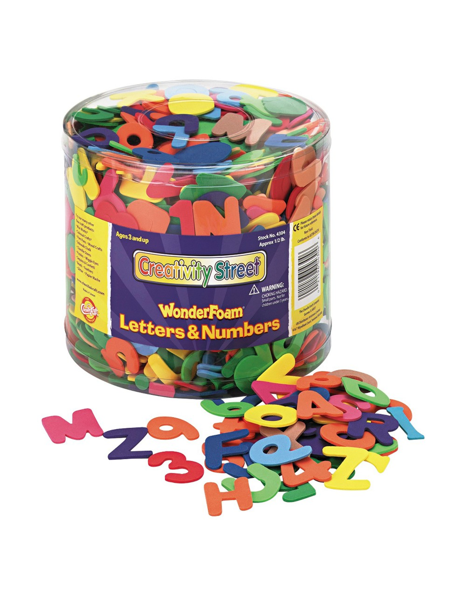TUB OF FOAM: LETTERS & NUMBERS - Creative Kids