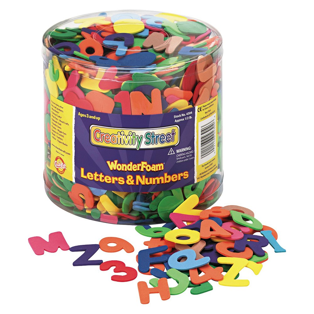 TUB OF FOAM: LETTERS & NUMBERS - Creative Kids
