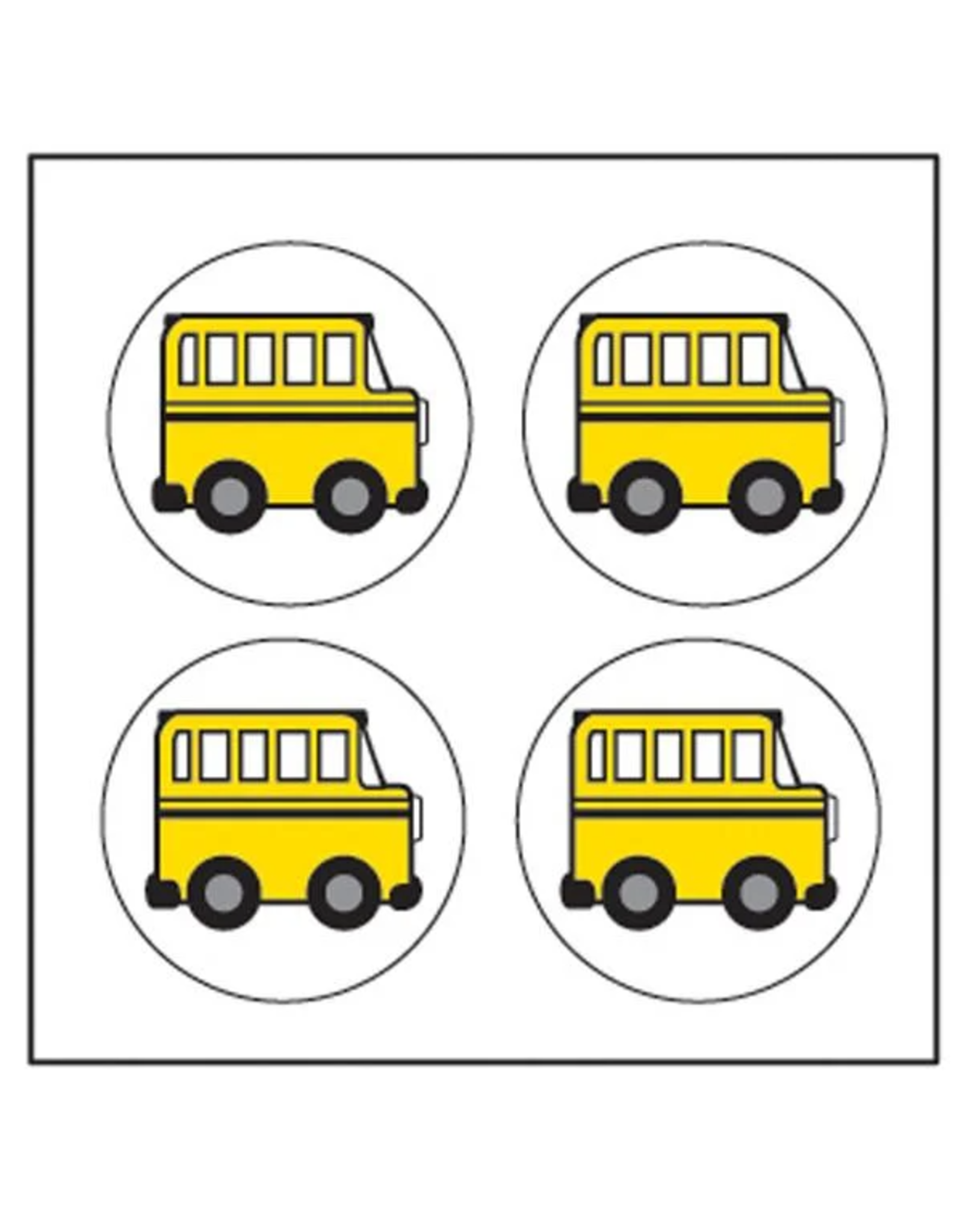 MINI INCENTIVE STICKER: BUS - Creative Kids