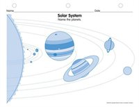 SOLAR SYSTEM PRACTICE PAD - Creative Kids