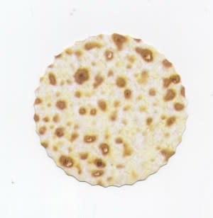 CUT-OUTS: MATZAH ROUND 3" - Creative Kids