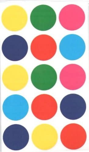 COLOR CODING STICKER: 1.25" CIRCLE - Creative Kids