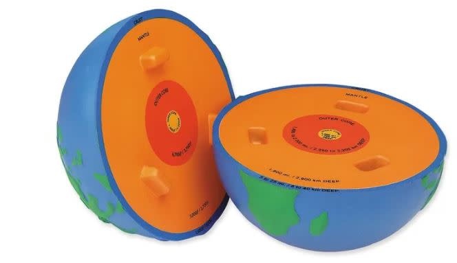 SOFT FOAM CROSS SECTION OF THE EARTH - Creative Kids