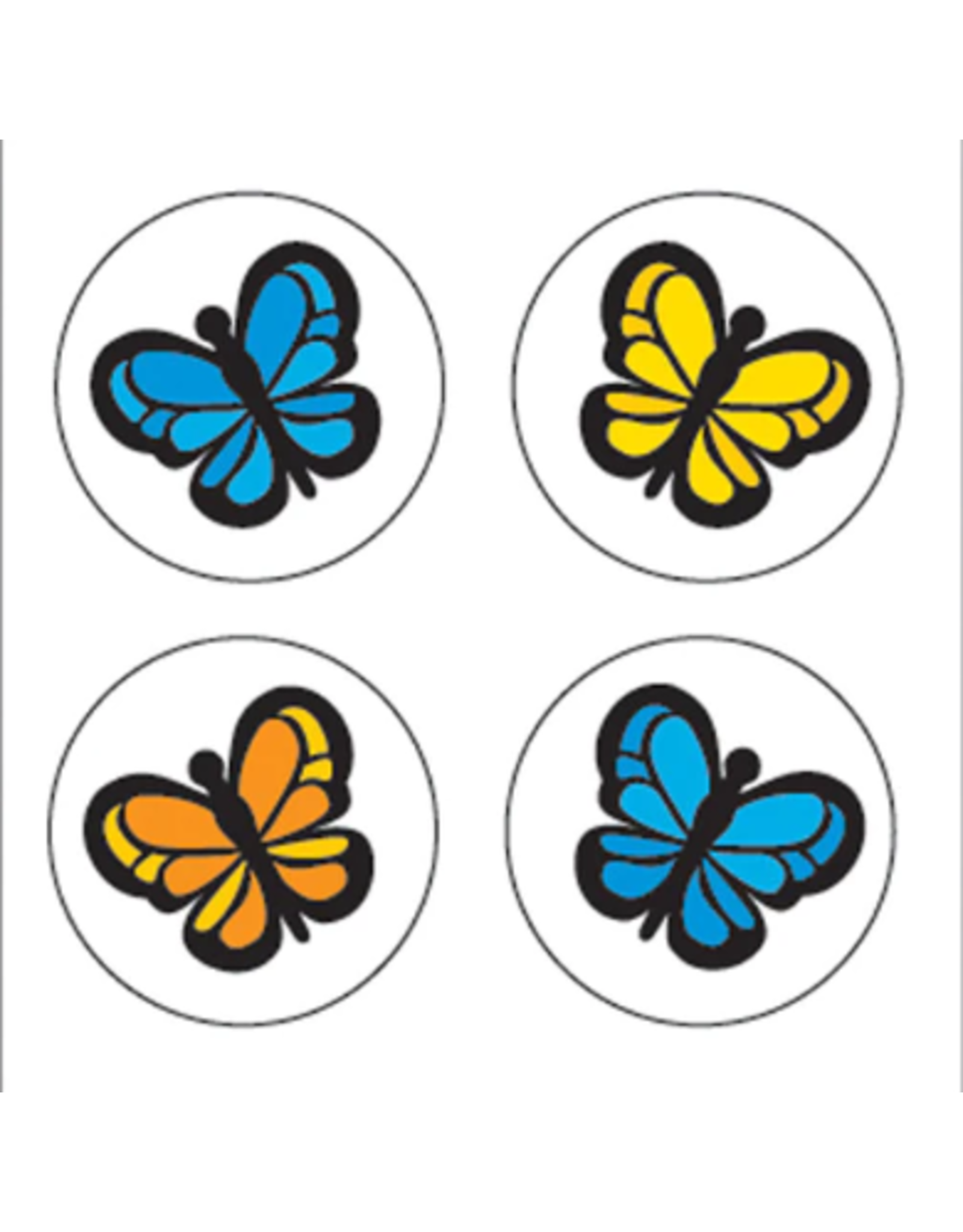 STICKERS: INCENTIVE BUTTERFLIES 288PC - Creative Kids