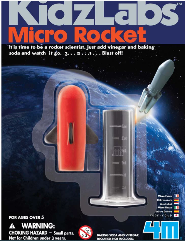 MICRO ROCKET LAUNCHER - Creative Kids