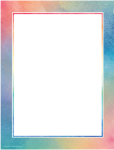 COMPUTER DESIGN PAPER: WATERCOLOR 8.5X11 50 SHEETS - Creative Kids