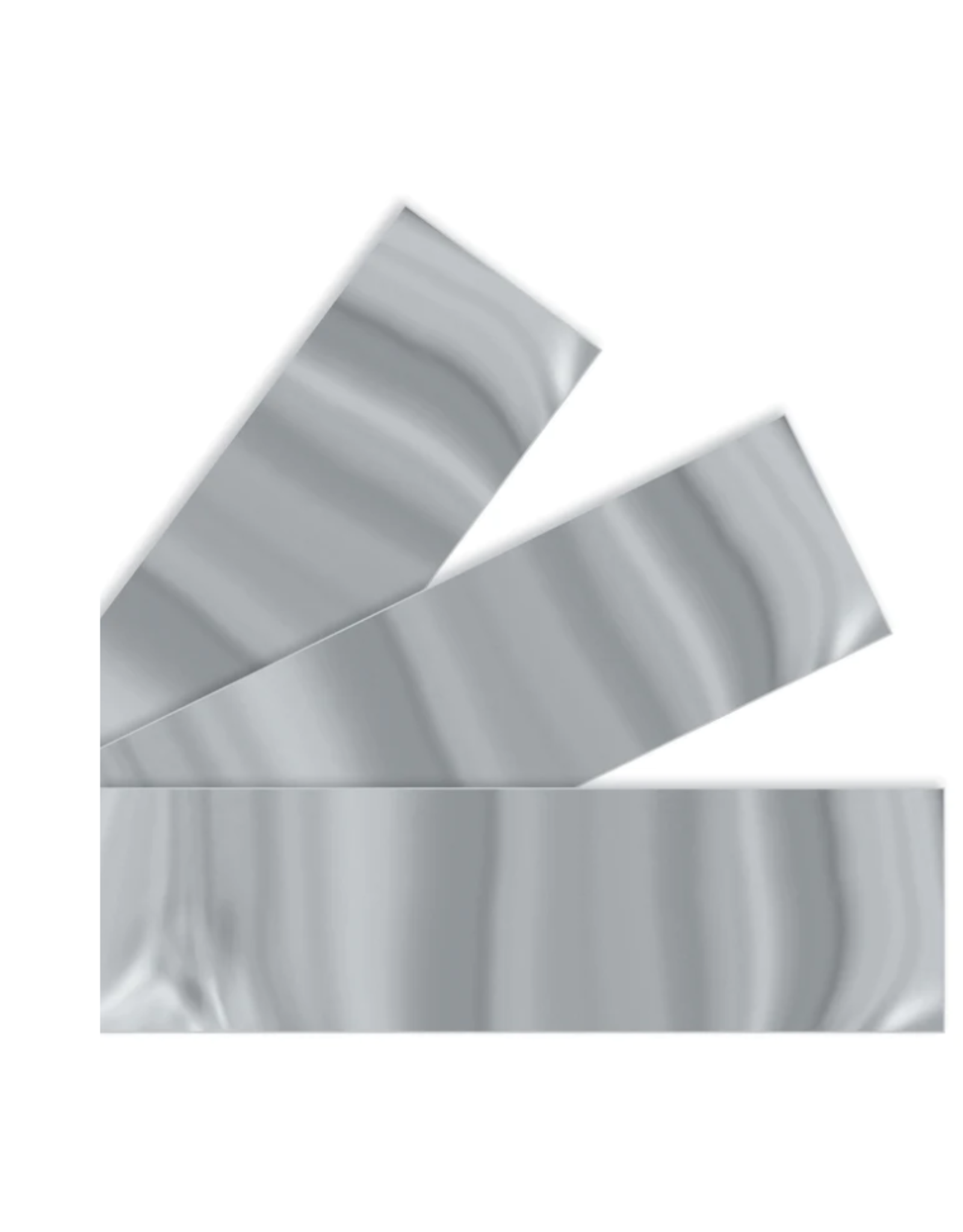 Silver Ribbon Border Transparent