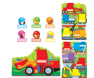 BULLETIN BOARD SET: KIDS WORK ZONE JOB CHART - Creative Kids