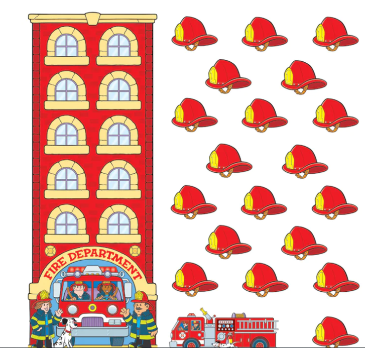 BULLETIN BOARD SET: FIRE STATION JOB CHART - Creative Kids