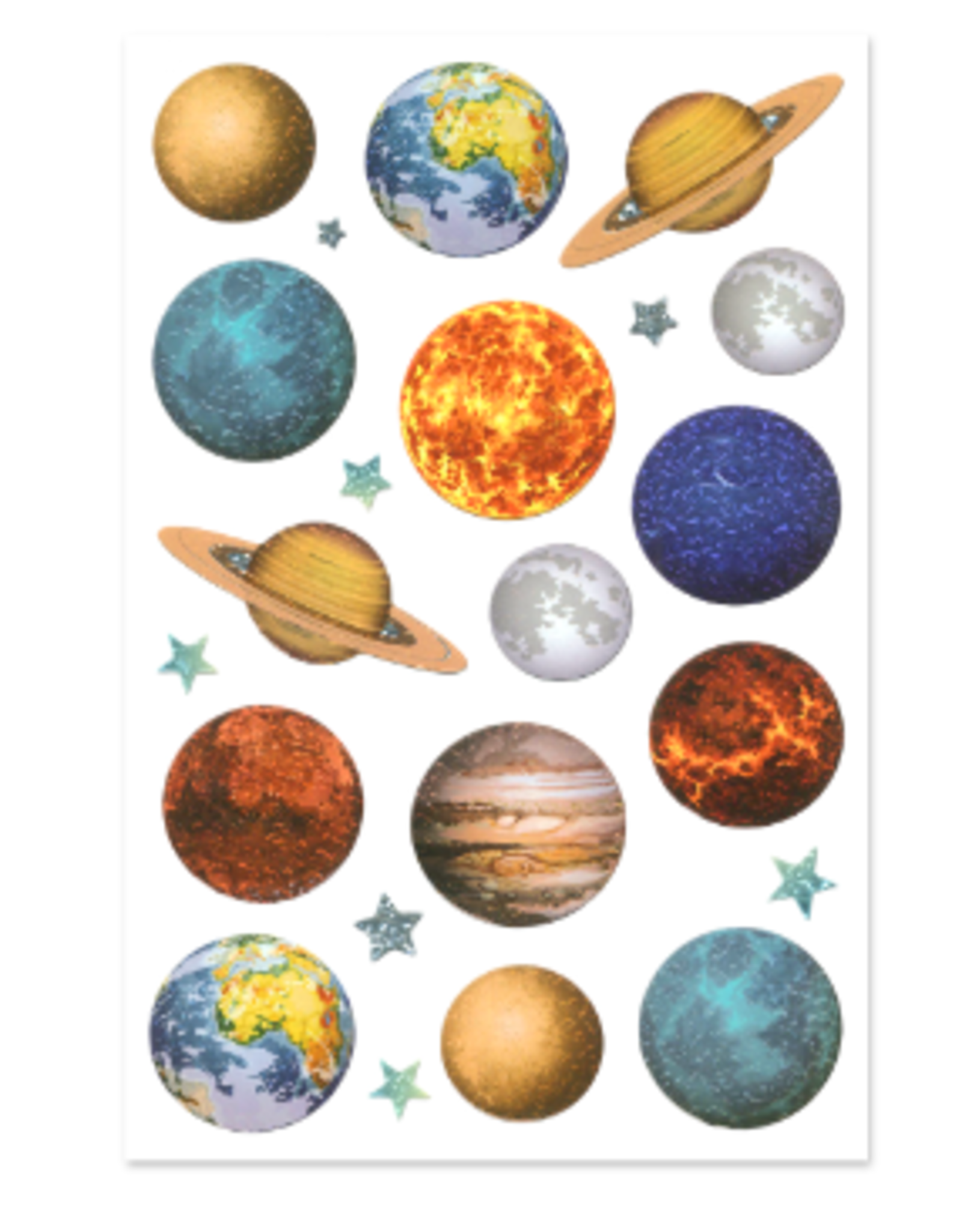 Tissue Paper Styrofoam Planets