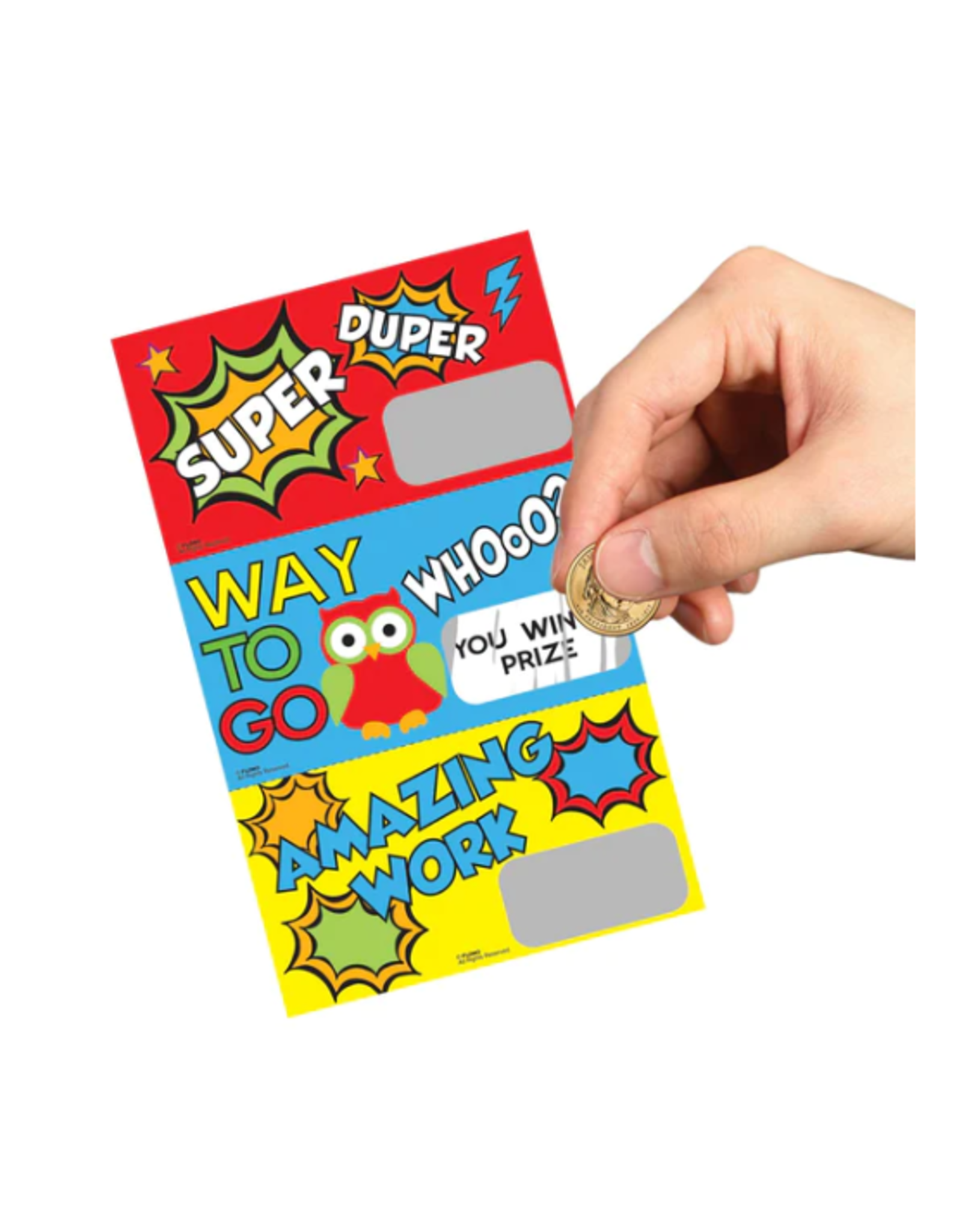SCRATCH OFF AWARD ASSORTMNET - Creative Kids