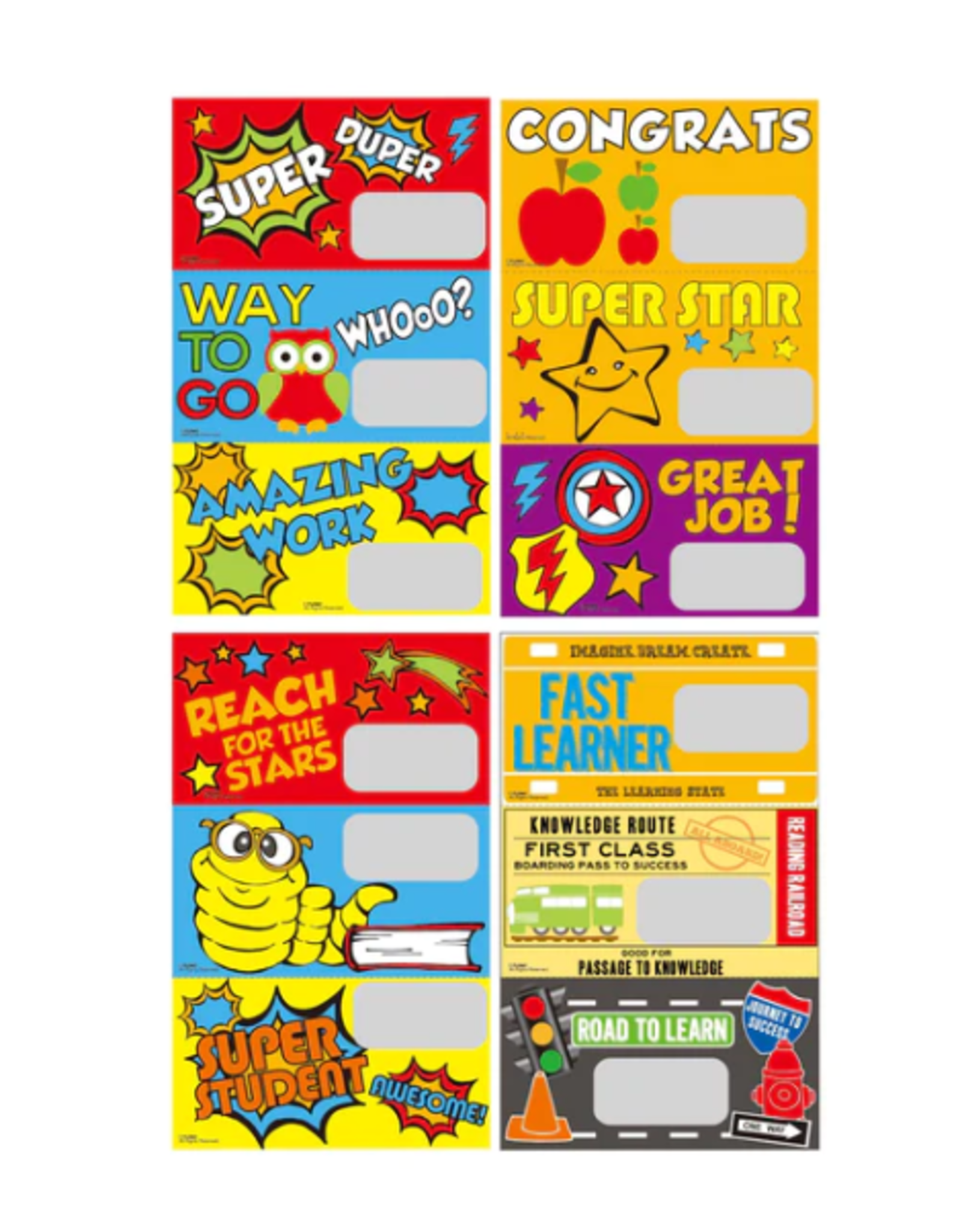 SCRATCH OFF AWARD ASSORTMNET - Creative Kids