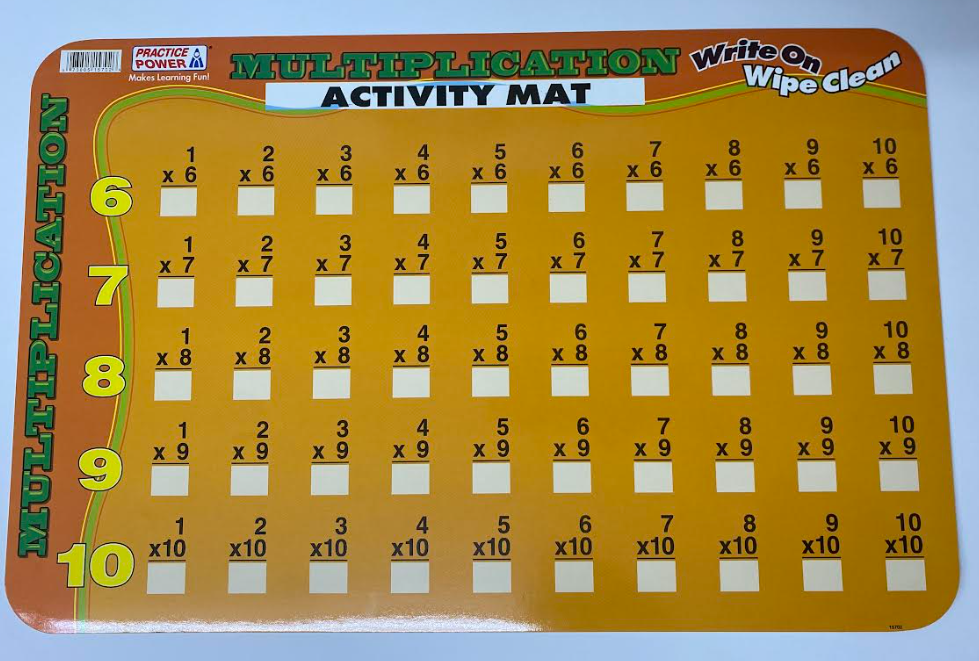 ACTIVITY MATS: MULTIPLICATION - Creative Kids