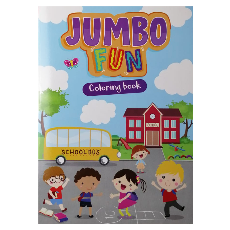 JUMBO FUN COLORING BOOK - Creative Kids