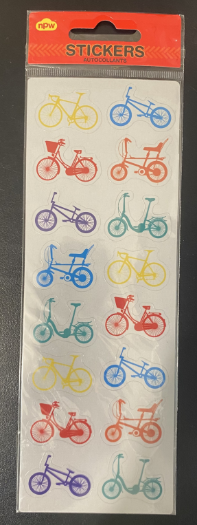 Stickers: Bikes (16 Stickers) - Creative Kids