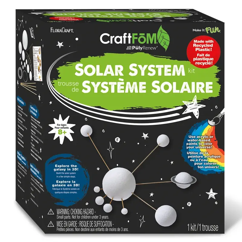STYROFOAM SOLAR SYSTEM KIT - Creative Kids