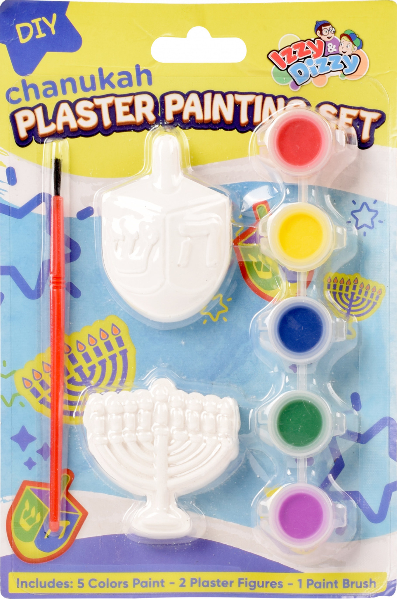 CHANUKAH D-I-Y PLASTER SET - Creative Kids