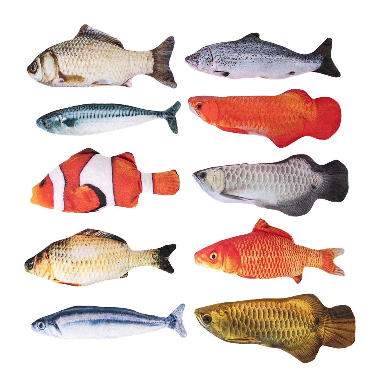 Catnip Fish Assorted (1pc) - 4 Paws Market