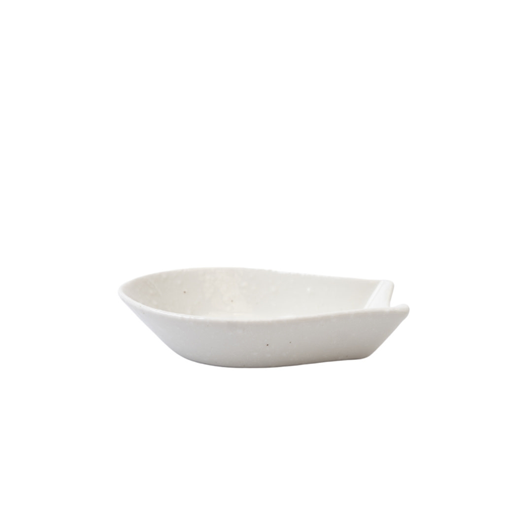 Soft White Glaze Spoon Rest | Small Porcelain Dish | Mij.com.au - Made ...