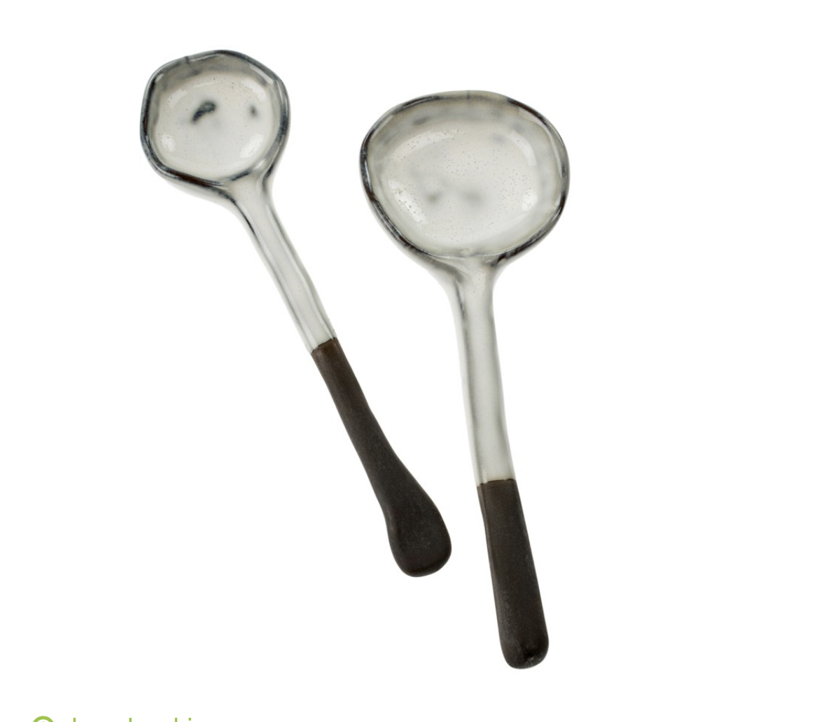 Roche Ceramic Spoons - Crown & Fox Boutique