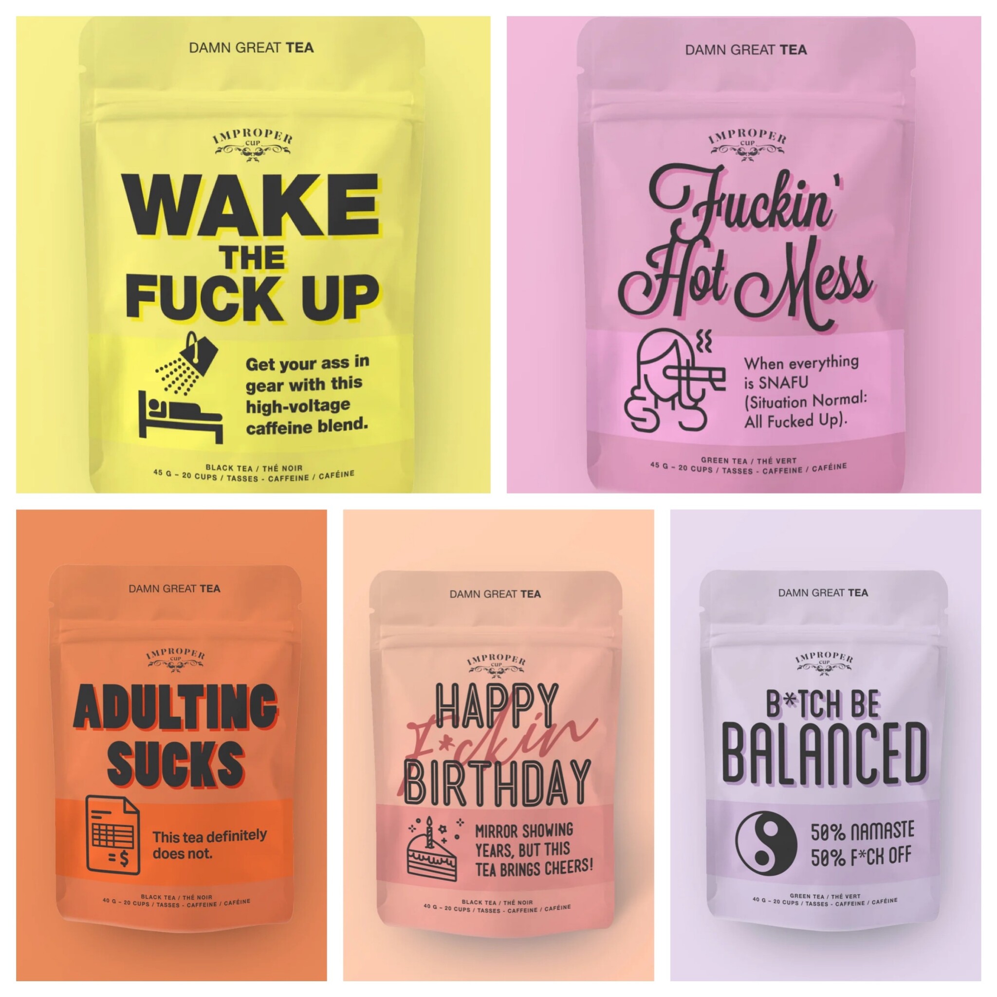 Improper Cup Tea Blends - Crown & Fox Boutique