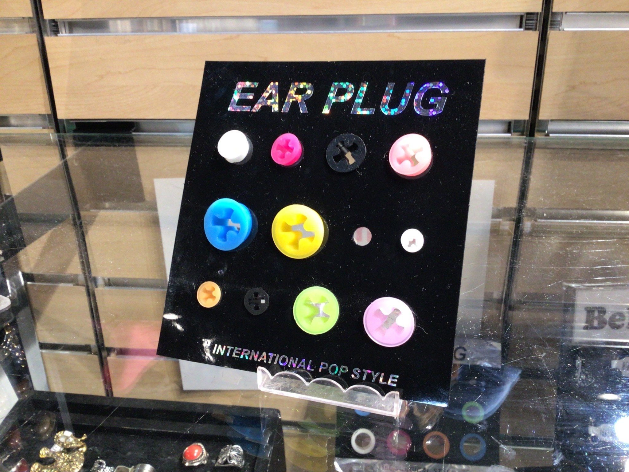 Rubber Phillips Head Ear Plugs - It's About Rocks
