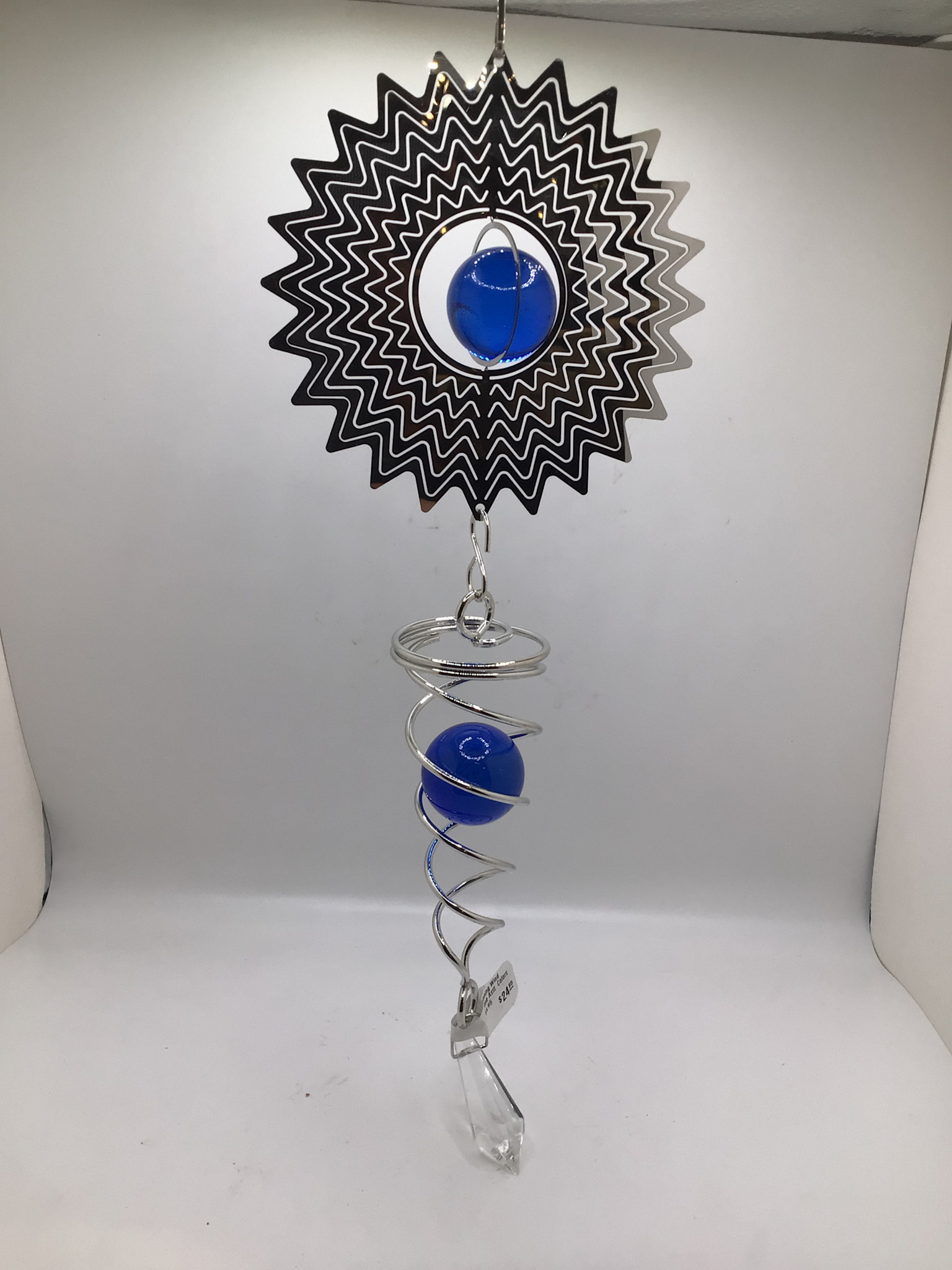 Spinning Wind Chime Asst. Colors - It's About Rocks