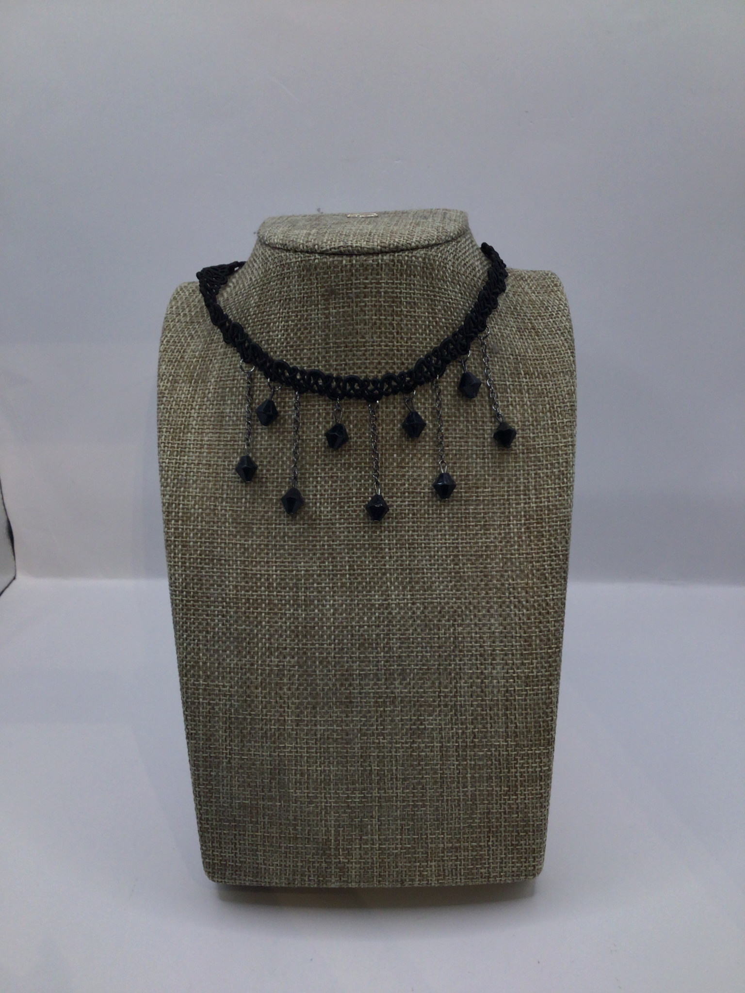 Black Choker Style 62 - It's About Rocks