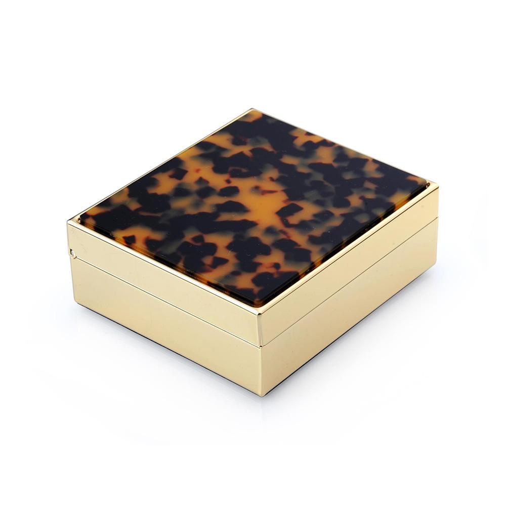 Tortoiseshell & Gold Box - Molly Singer Home