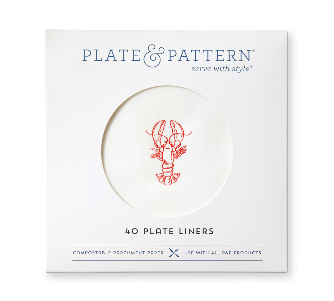 Plate & Pattern Pre-Formed Liners - Molly Singer Home