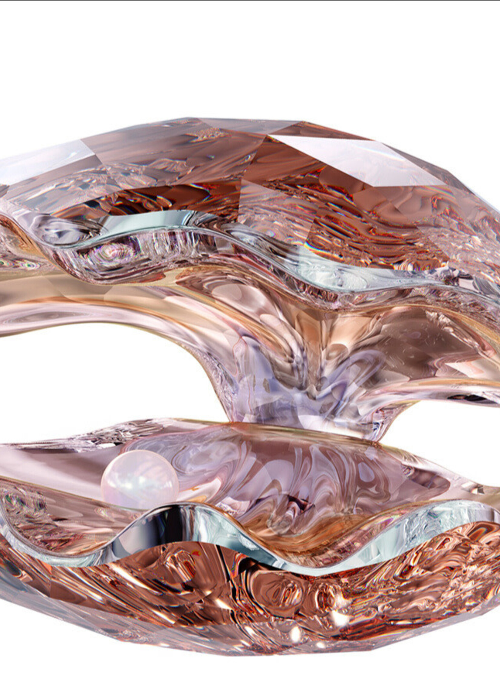 Swarovski #1075308 Vintage Rose Pearl Oyster - Blase DeNatale Jewelers