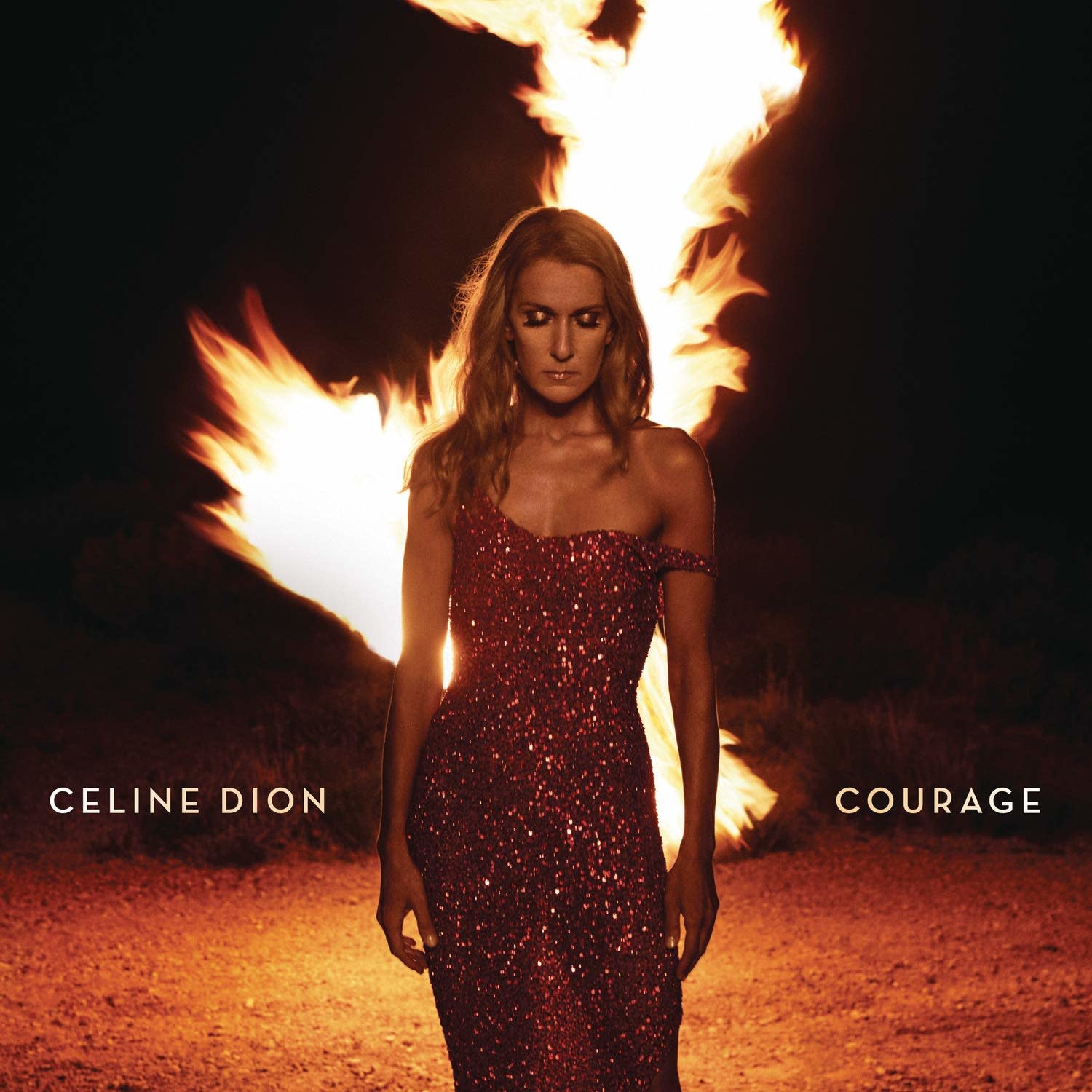 Celine Dion - Courage (Ruby Red Vinyl) - Pop Music