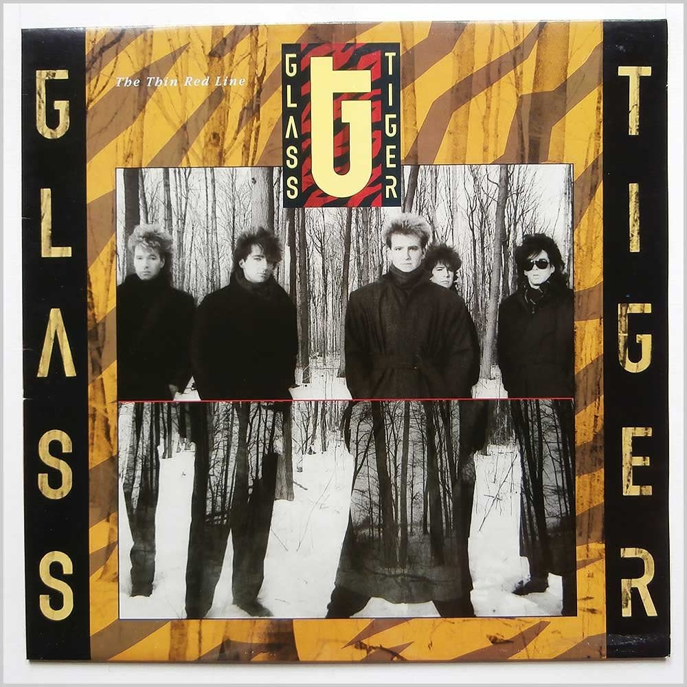 Glass Tiger - The Thin Red Line (Tiger Stripe Vinyl) - Pop Music