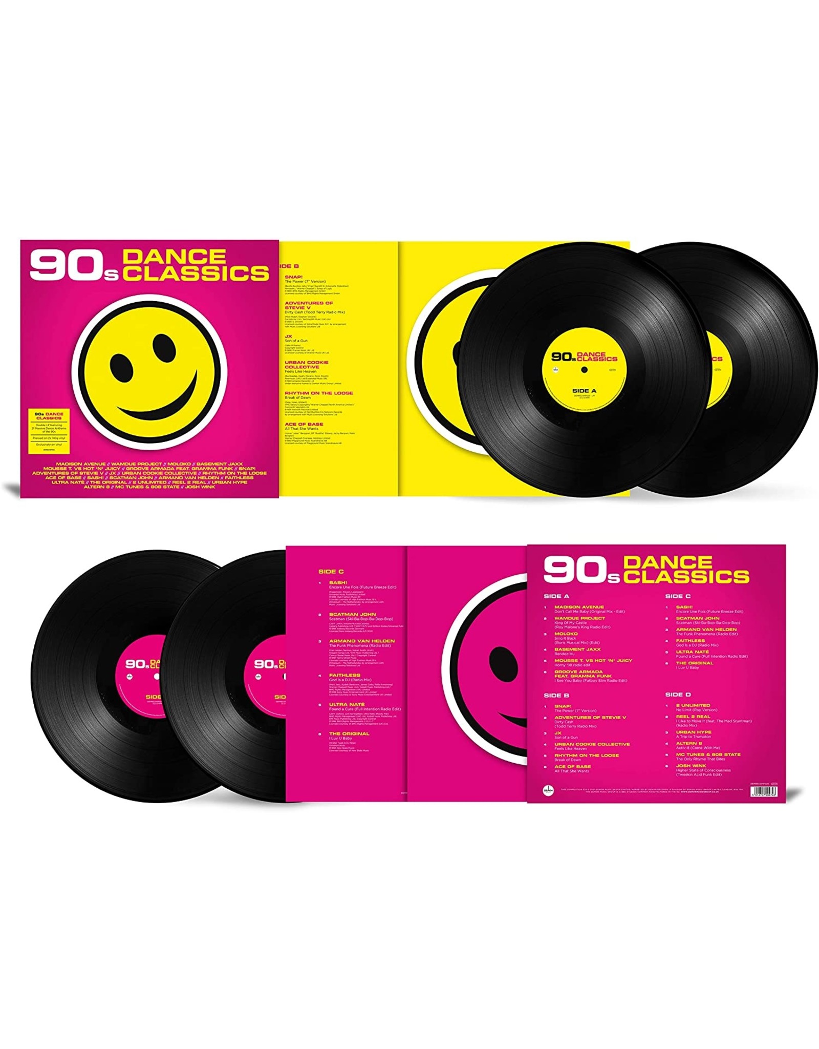 Various Artists 90s Dance Classics Vinyl Pop Music